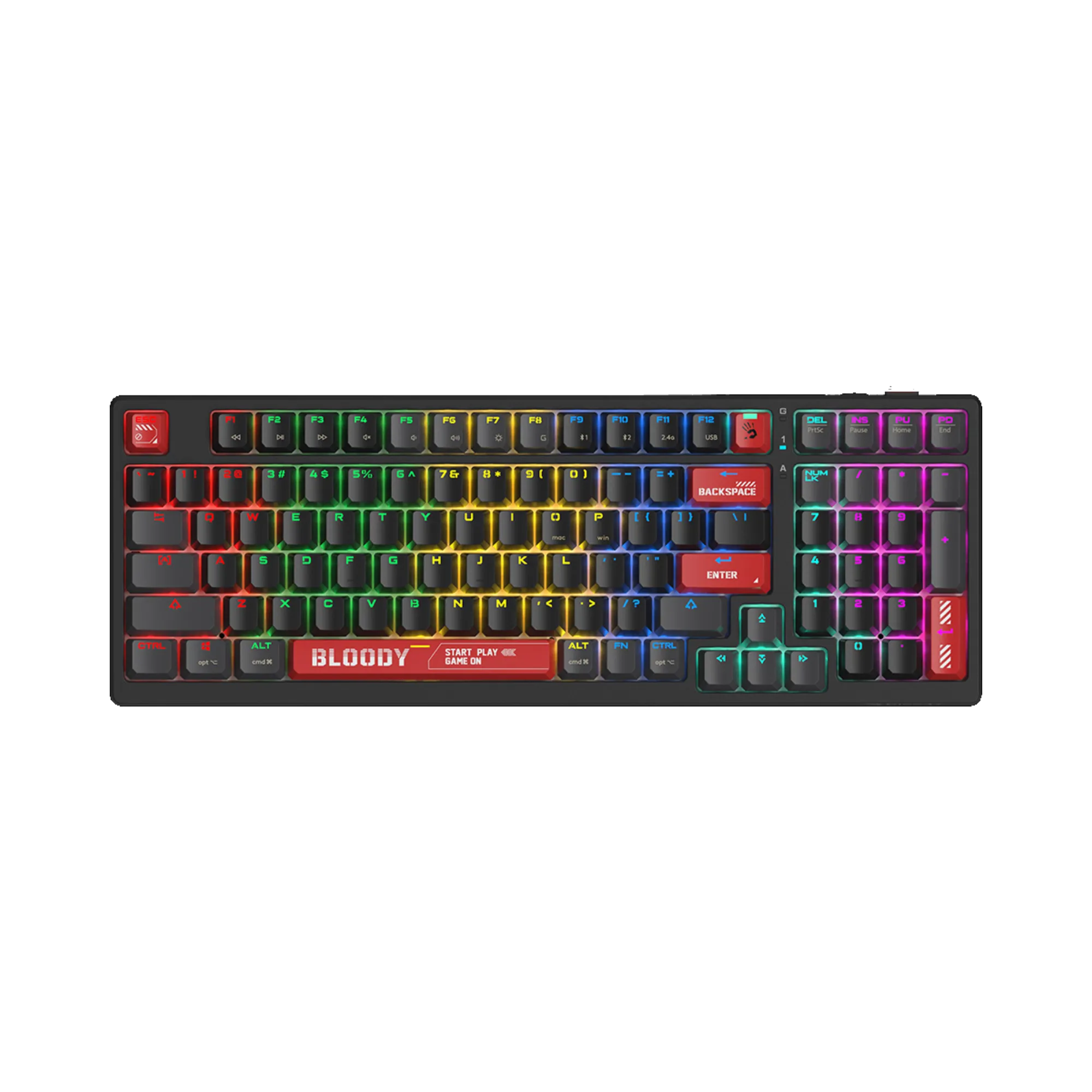 A4tech Bloody WS98 Wireless RGB Mechanical Keyboard Price In Bangladesh